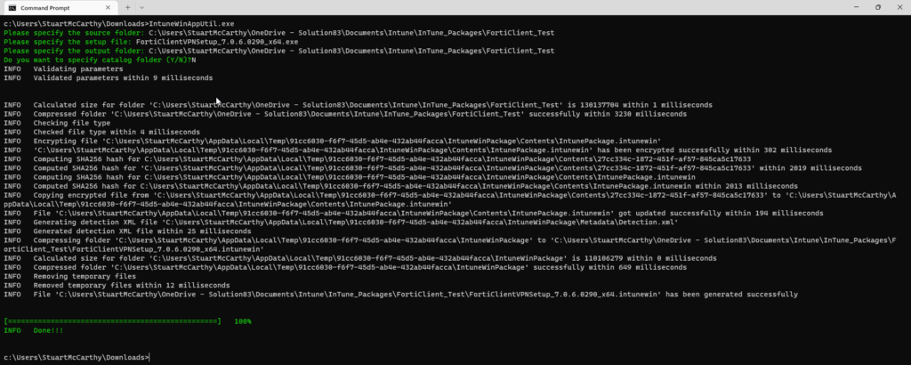 Install FortiClient VPN with Intune – Part 1 – Solution83