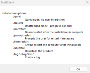 Install FortiClient VPN with Intune – Part 1 – Solution83