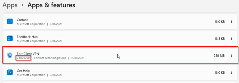 Install FortiClient VPN with Intune – Part 1 – Solution83